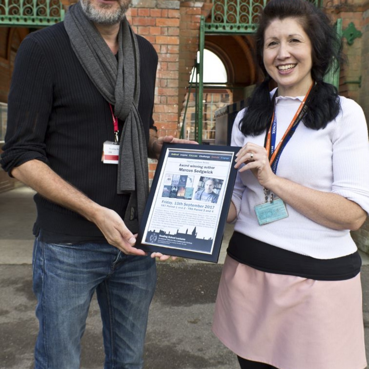 Reading School - Award Winning Author Talks to YR7 and YR8